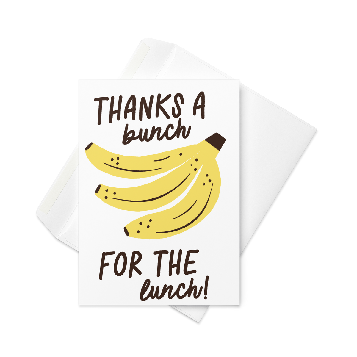 Thanks a Bunch Lunch Staff Greeting Card - Lunch Lady Gift Idea – Room 1021